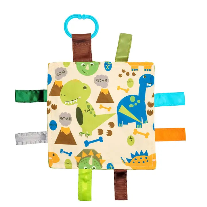 Baby Jack Dinosaur Crinkle Tag Square 8"x8" Toy – JustHatched