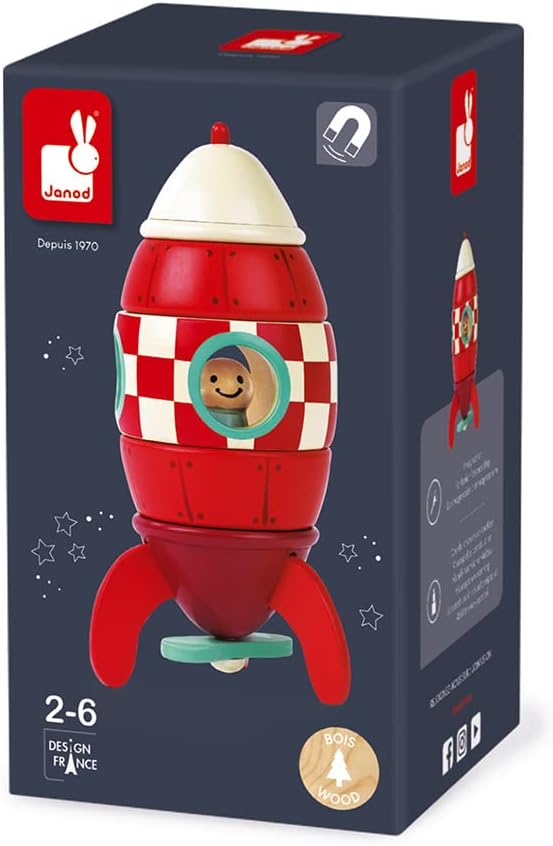 Juratoys Small Magnetic Rocket – JustHatched