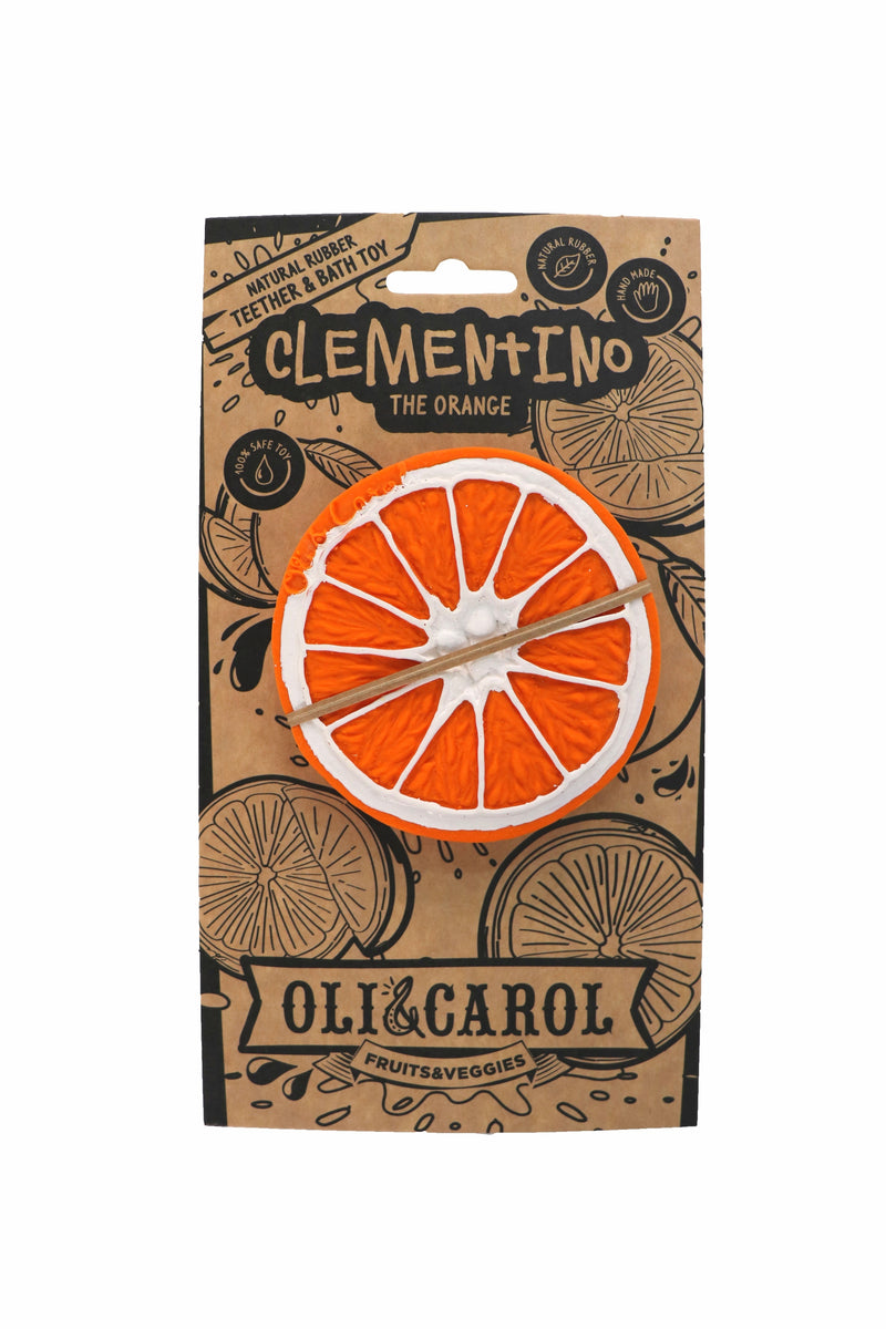 Oli & Carol Clementino the Orange Teether – JustHatched